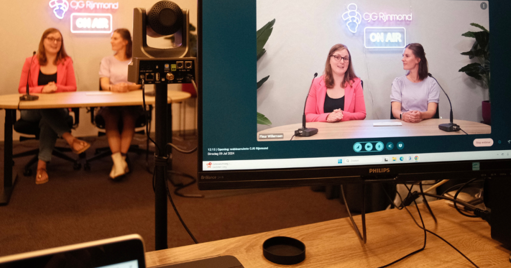 CJG Rijnmond - Onze webinarruimte is officieel geopend - CJG Rijnmond